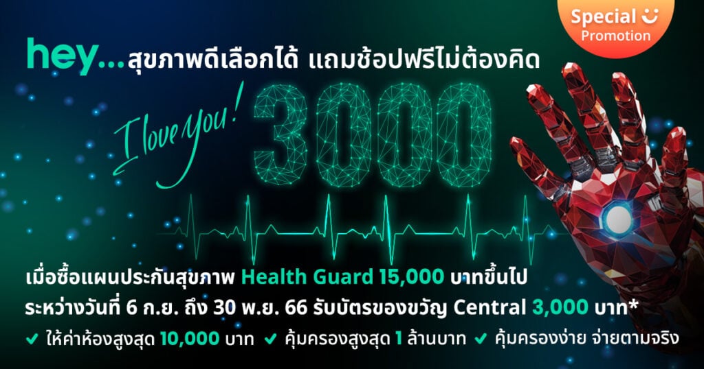 โปรโมชั่นประกันเด็ด ดีลดี พิเศษสำหรับคุณจาก heygoody 🙂